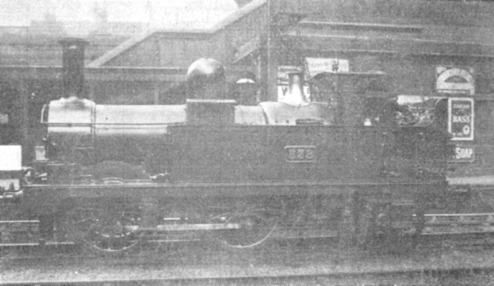 Birmingham Snow Hill Station: Great Western Railway 0-4-2T ‘517’ class ...