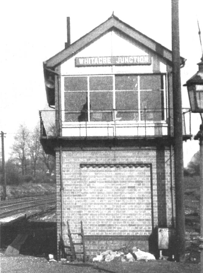 Whitacre Station: End elevation view of Whitacre Station's 1939 LMS ...