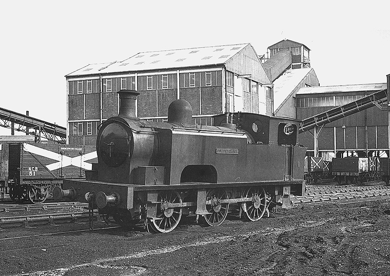 Colliery Locomotives: North British 0-6-0T 'Coventry No 1' is seen ...