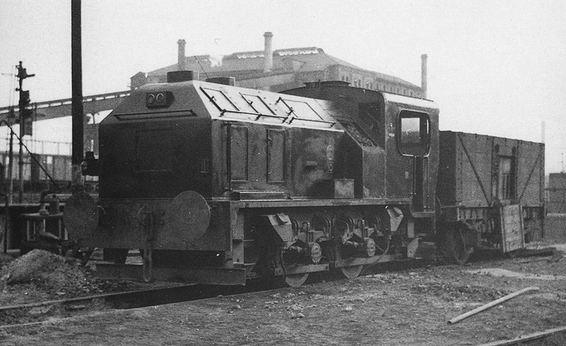 Industrial Railways: Sentinel 0-4-0 Works No 9617 is seen shunting ...