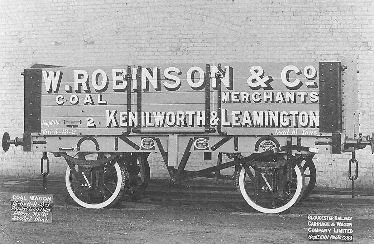 Keith Turton's Private Owner wagon's in Warwickshire: WR Robinson & Co ...